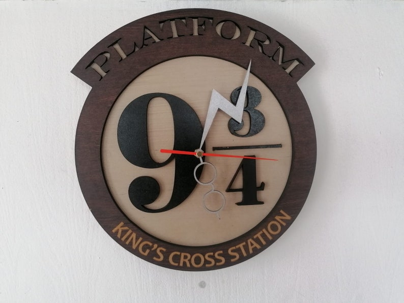 Laser Cut Wizard Clock File - Etsy