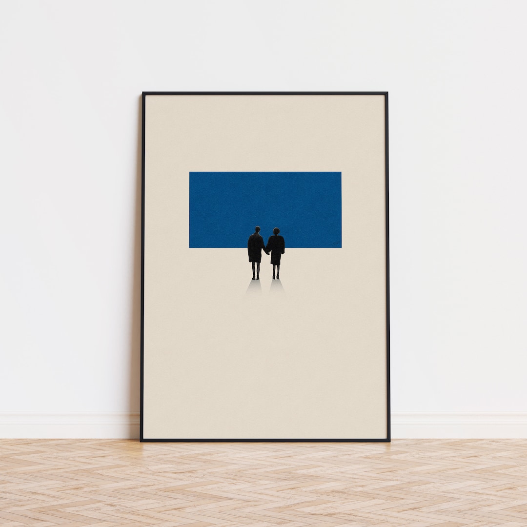 Fight Club Inspired Poster | Mid Century Modern Poster | Minimalist ...