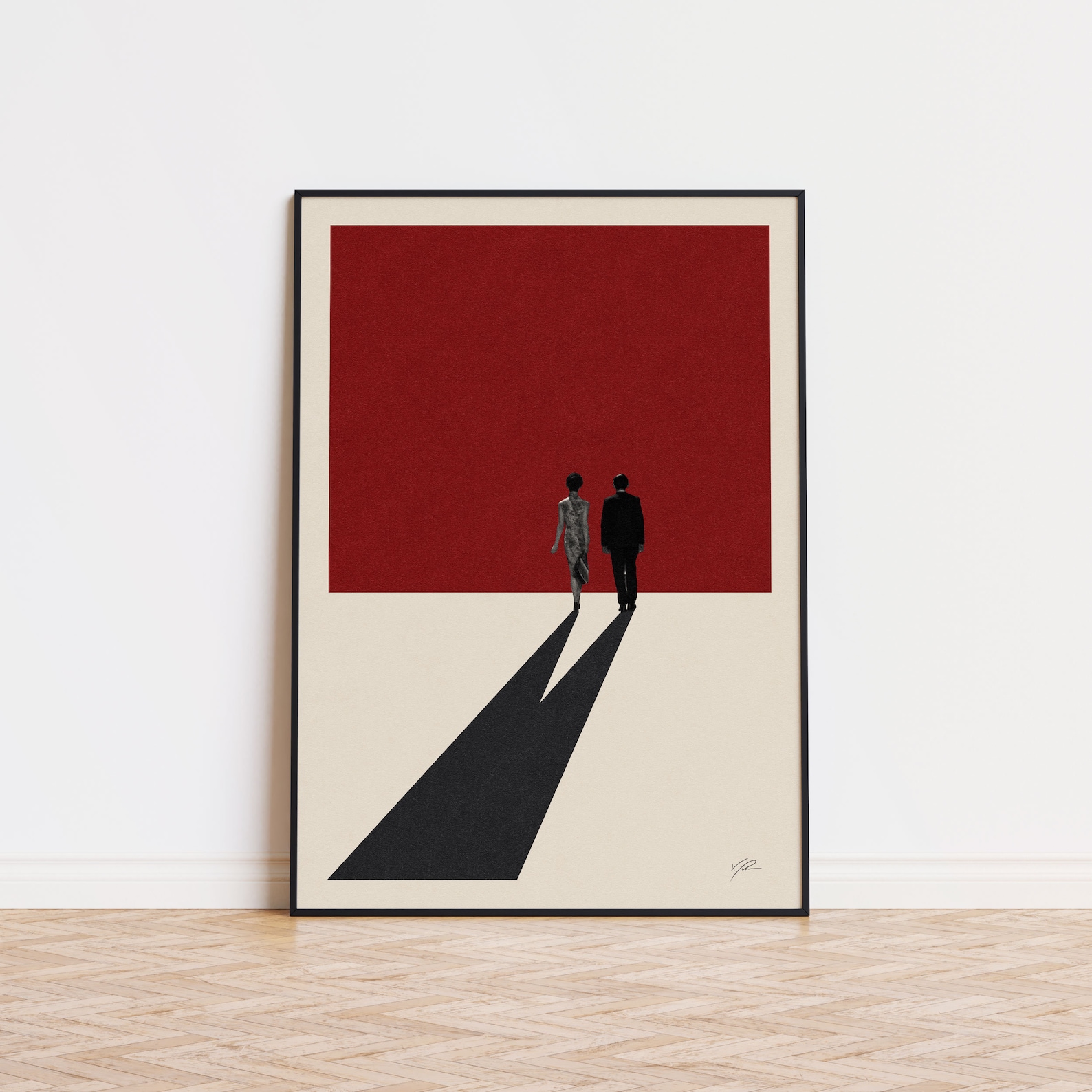 In the Mood for Love Inspired Poster | Mid Century Modern Poster ...