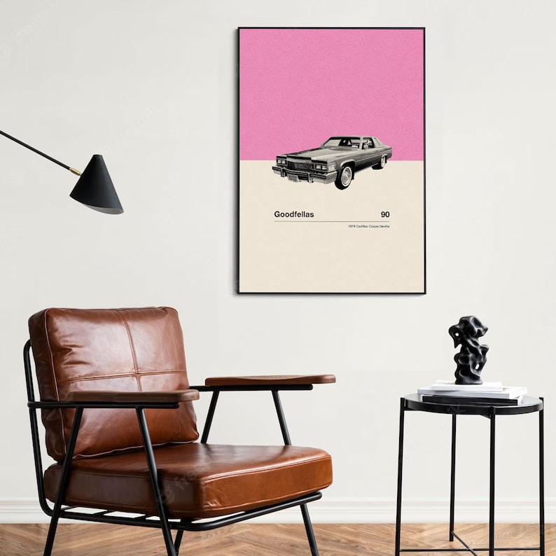 Goodfellas | Car in Movie Series | Mid Century Modern Poster ...
