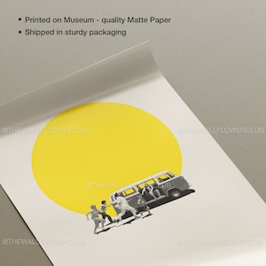 Little Miss Sunshine Inspired Poster | Mid Century Modern Poster ...