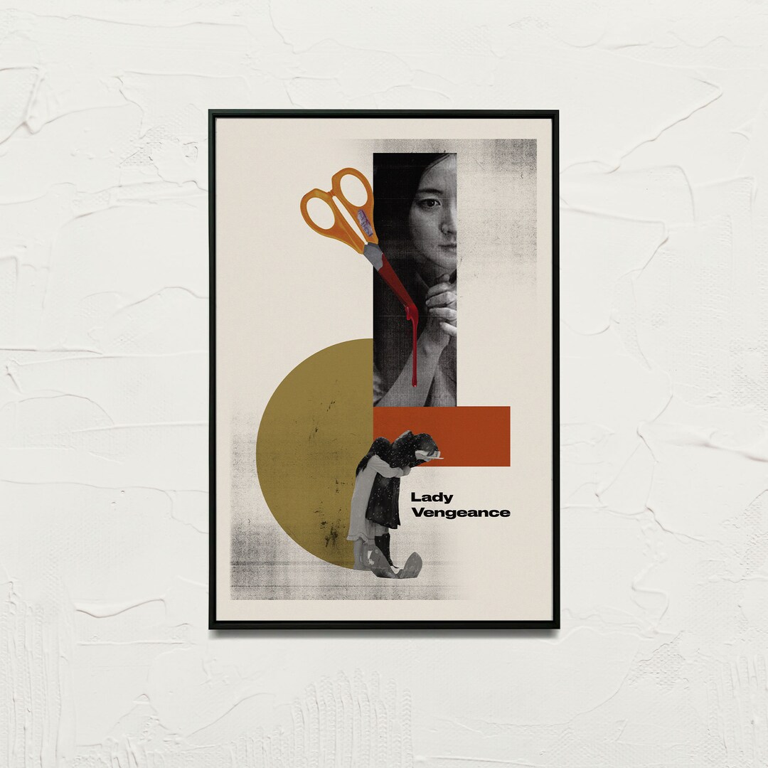 LADY VENGEANCE Korean Movie Poster | Mid Century Modern Vintage ...