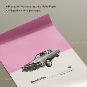 Goodfellas | Car in Movie Series | Mid Century Modern Poster ...