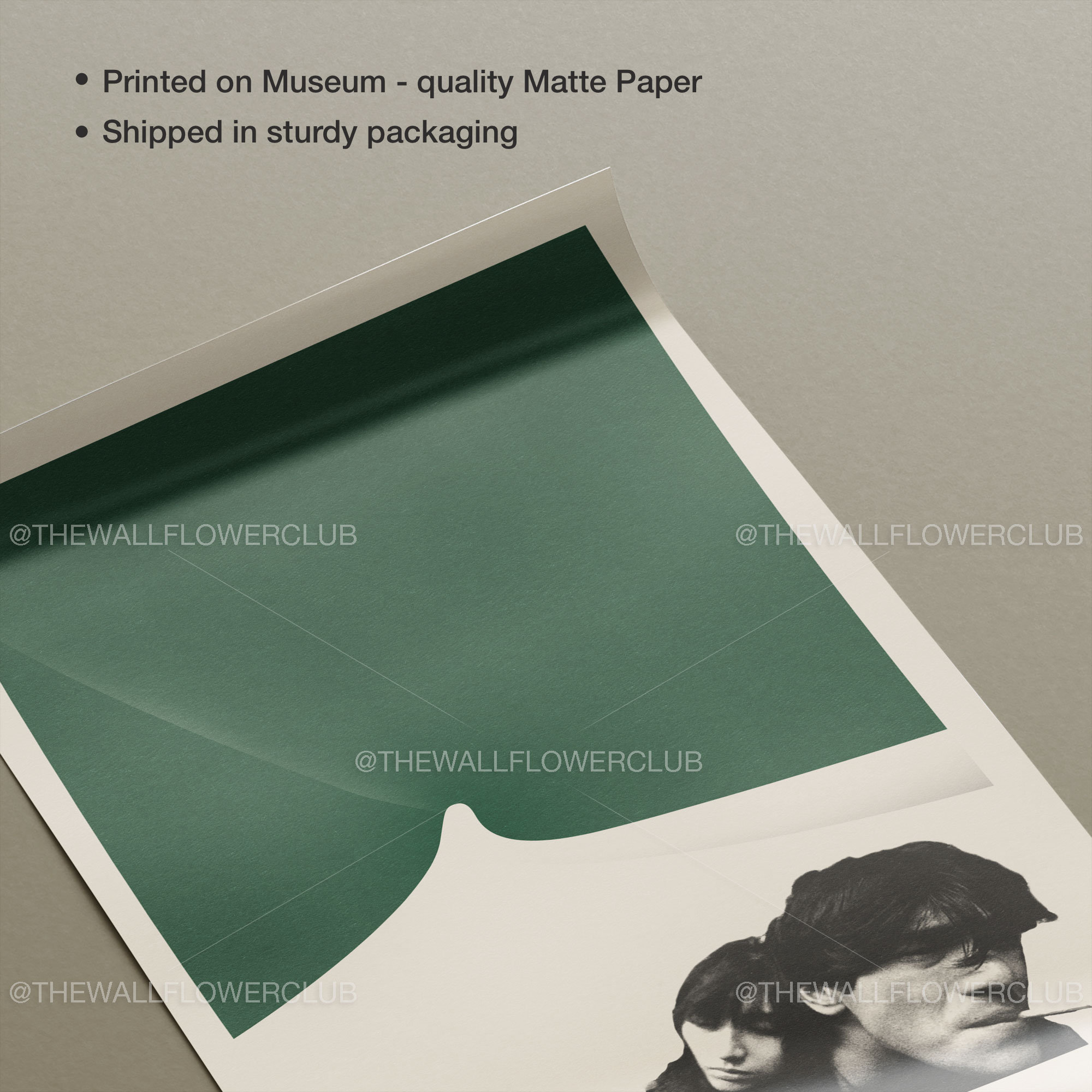 Fallen Angels Inspired Poster Mid Century Modern Poster Minimalist ...