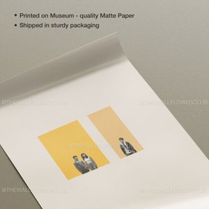 500 Days Inspired Poster | Mid Century Modern Poster | Minimalist ...