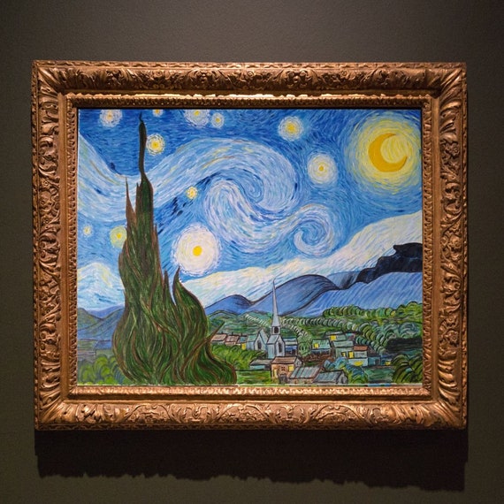 Starry Night Reproduction by CJR Arts - Etsy