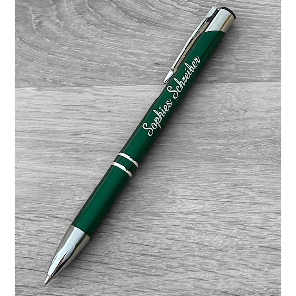 Green Ballpoint Pen - Etsy
