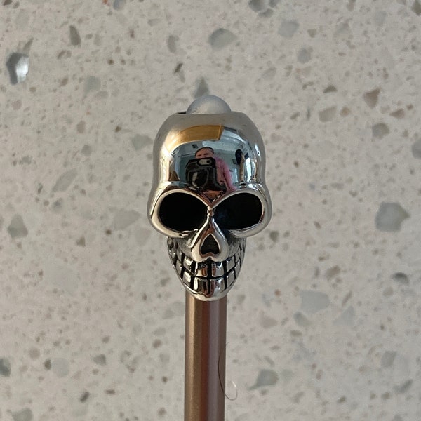 Skull Hair Accessory - Etsy