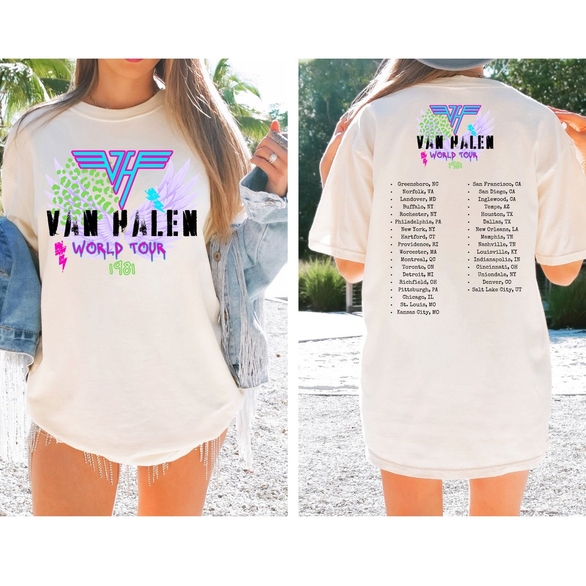 Van Halen World Tour Png- Van Halen Png- Van Halen Sublimation Designs ...