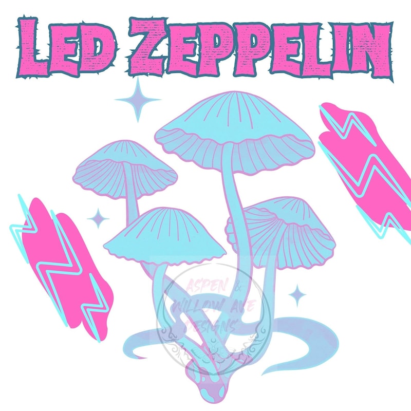 Led Zeppelin Logo - Etsy