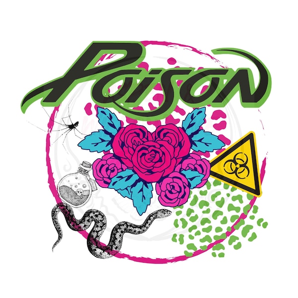 Poison Band Svg - Etsy
