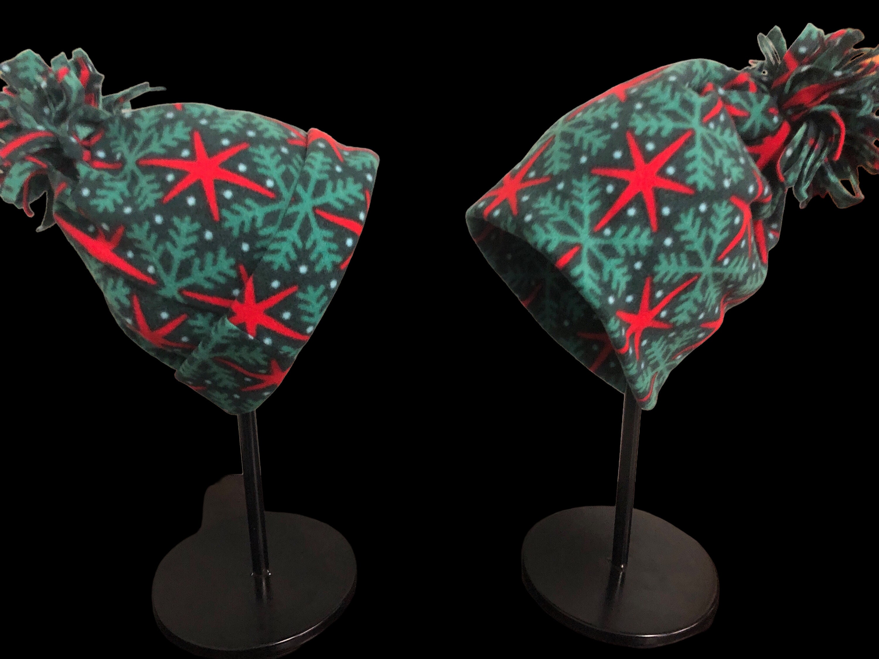 Beautiful Pom and Pill Box Fleece Hats - Etsy