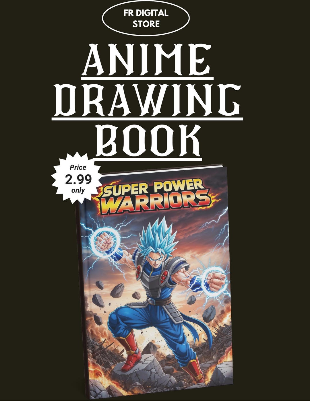 Anime Coloring Book for Kids | Printable Boys Activity Book | Fun ...