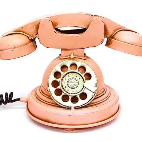 Vintage Decorative Victorian Deco Tel Rotary Telephone Cream - Etsy
