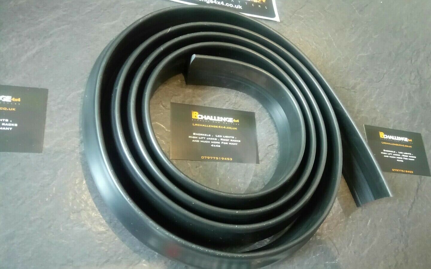 25mm Rubber Flexi Wheel Arch 2.5m Roll Extended Wheel Arches Wider ...