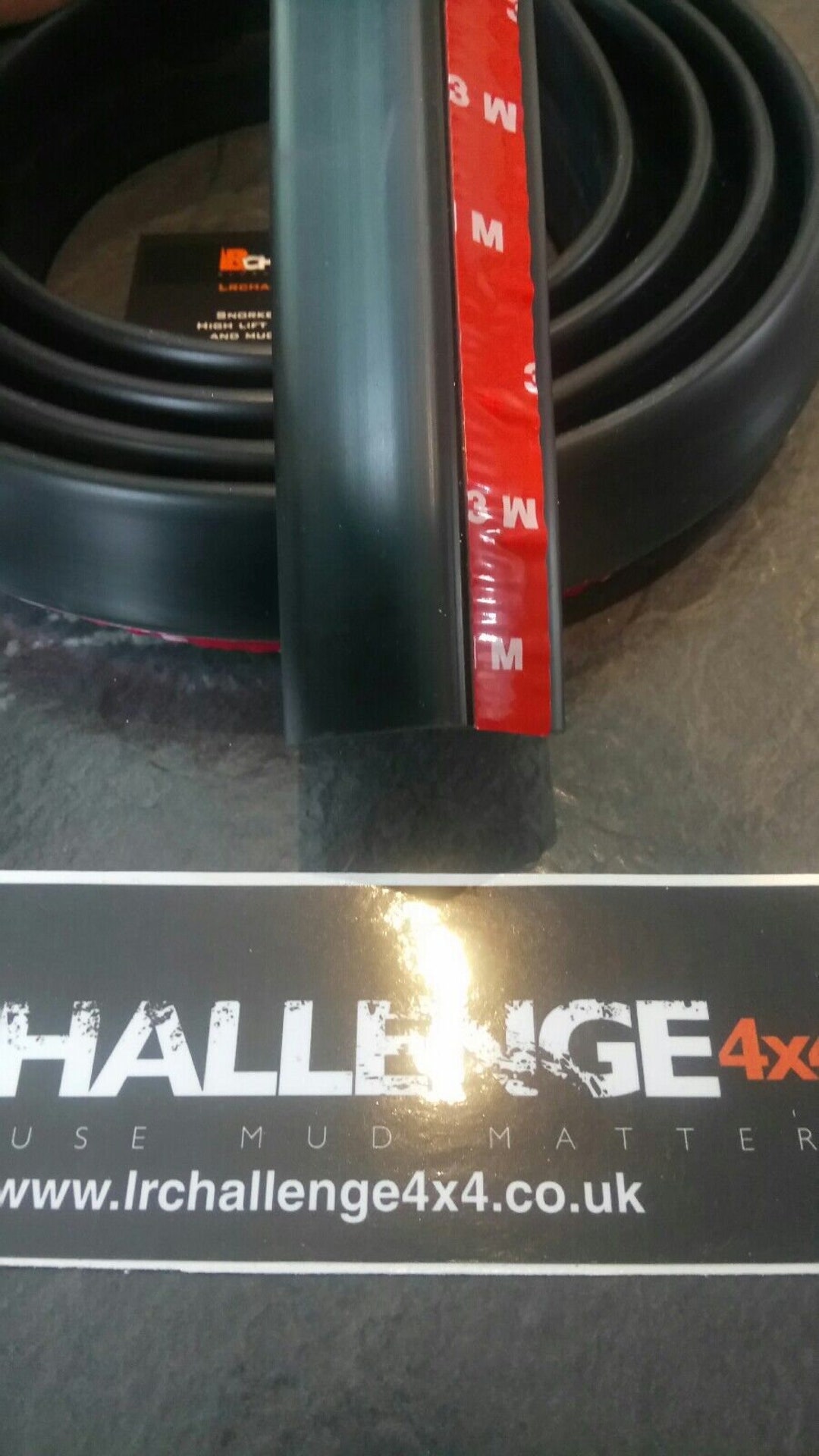 25mm Rubber Flexi Wheel Arch 2.5m Roll Extended Wheel Arches Wider ...