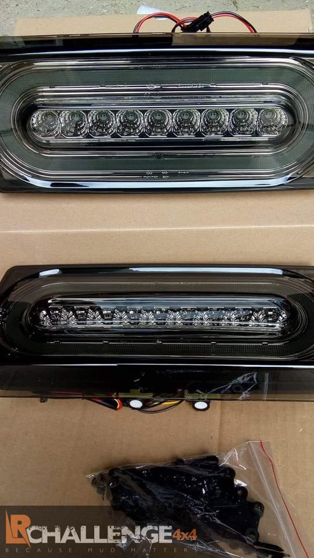 Smoked Clear LED Rear Lights to Fit Mercedes G Wagon W463 G500 550 55 ...