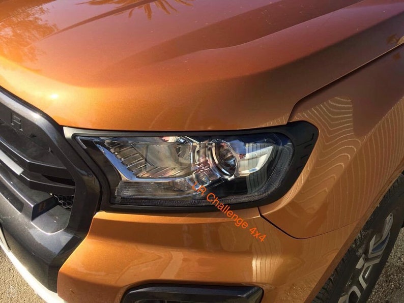 Angry Aftermarket Raptor Matt Black Front & Rear Light Covers ...