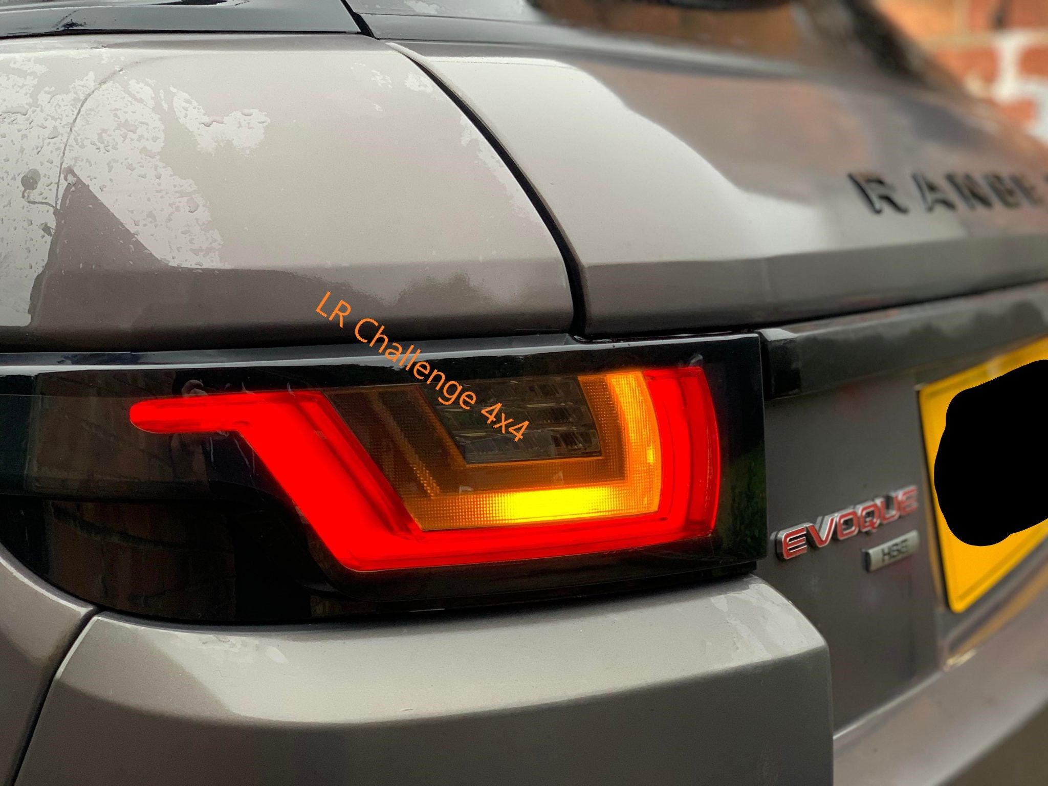 Dynamic Indicator LED Rear Lights to Fit Ranger Rover Evoque Smoked ...