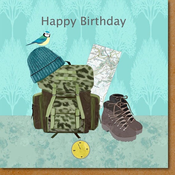 Walking Birthday Card Card for a Walker - Etsy UK