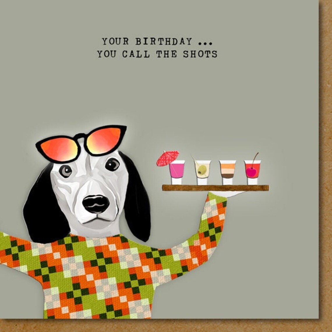 Funny Card for Him or Her You Call the Shots Birthday Card - Etsy