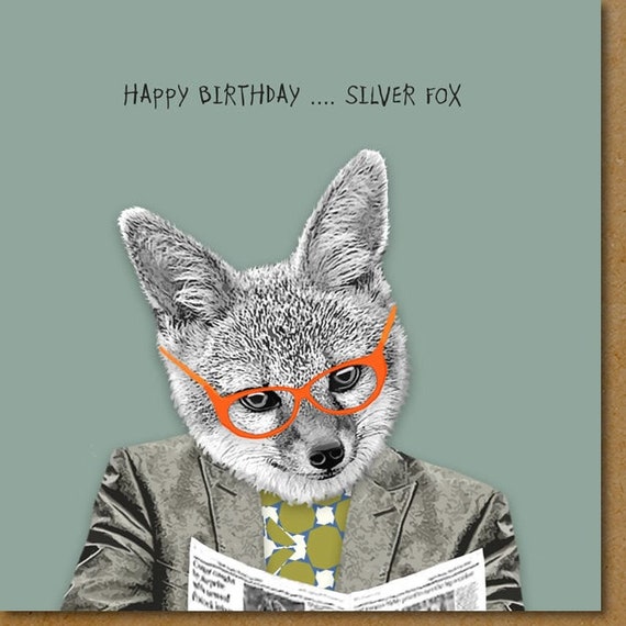 Fox Birthday Memes Happy Birthday Vintage Fox " Sticker For Sale By