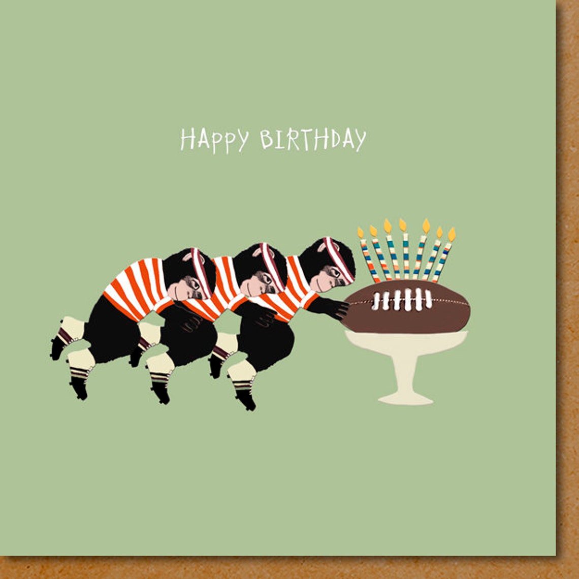 Funny Card for Rugby Fan Rugby Birthday Card Cute Rugby Card - Etsy UK