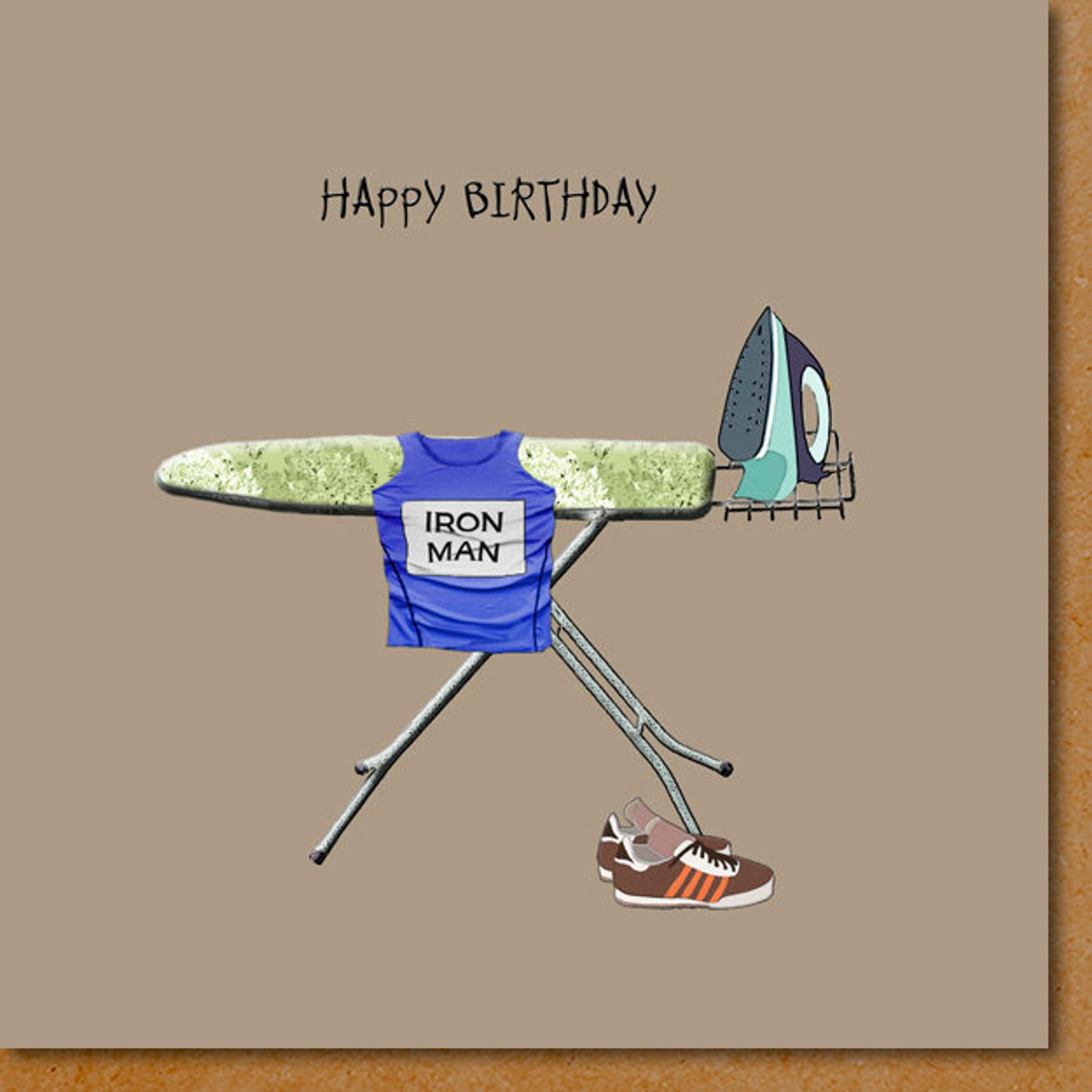 Iron Man Birthday Card Funny Card for Him - Etsy UK