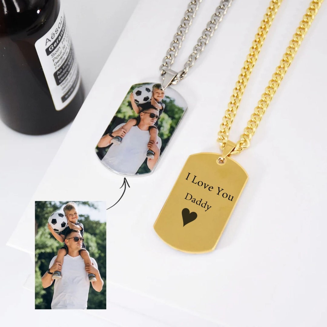 Custom Photo Necklace, Personalized Photo Locket, Picture Necklace ...