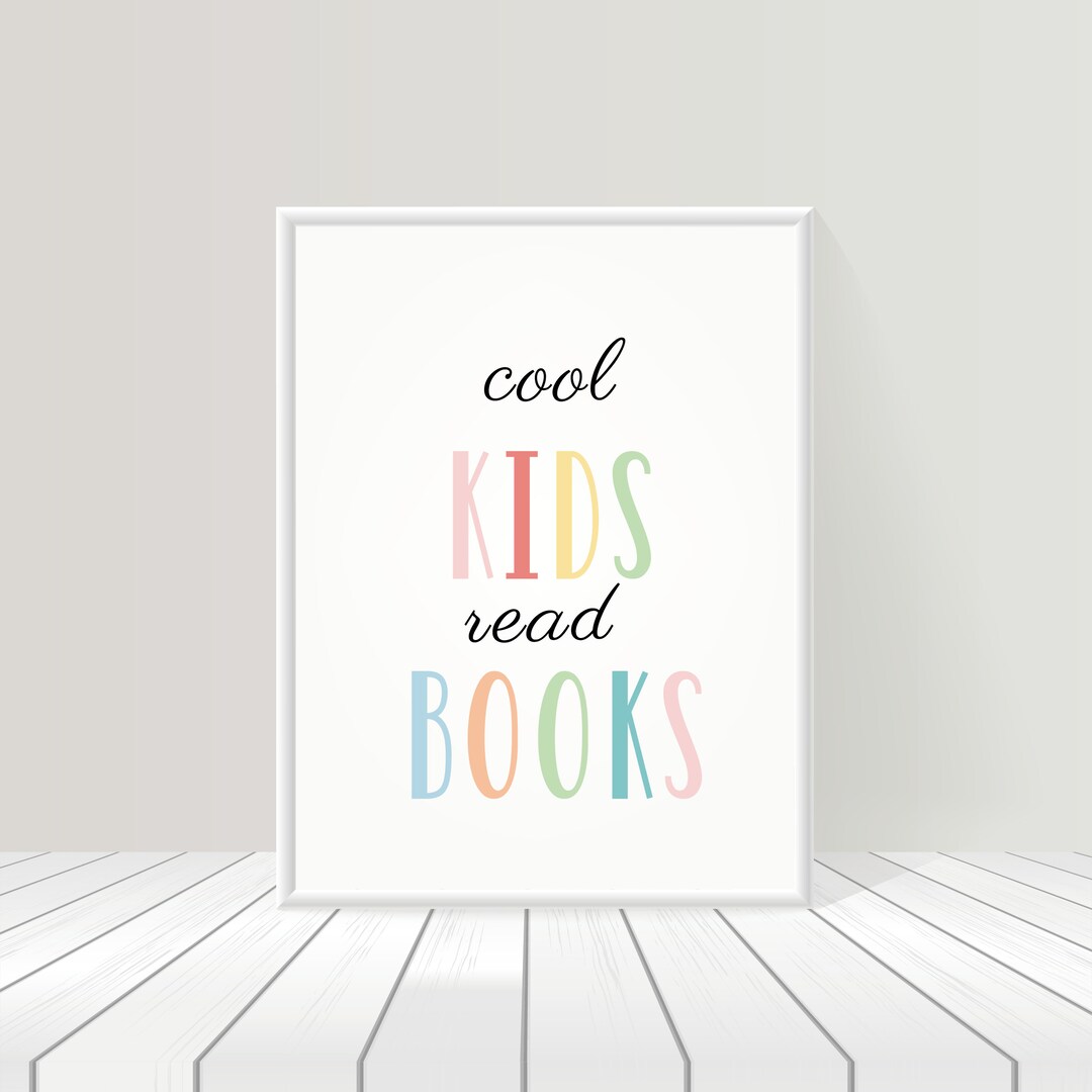 Reading Corner Poster Classroom Reading Printables Playroom - Etsy
