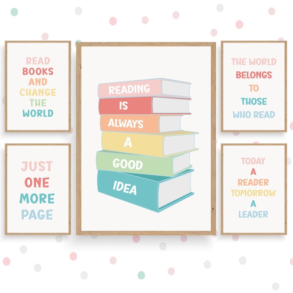 Reading Decor - Etsy