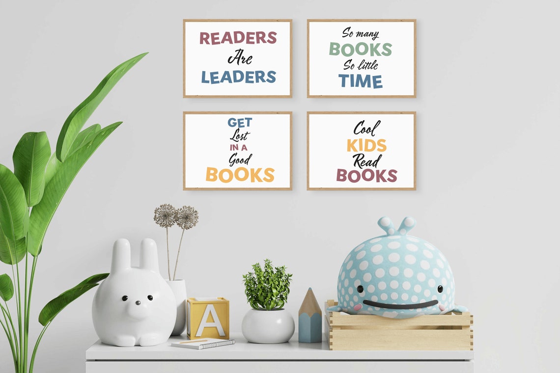 Printable Reading Posters, Reading Poster for Classroom, Reading Print ...