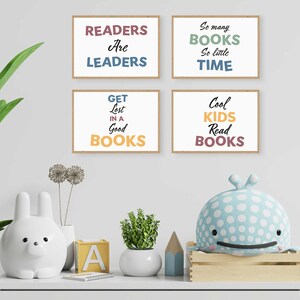 Printable Reading Posters, Reading Poster for Classroom, Reading Print ...