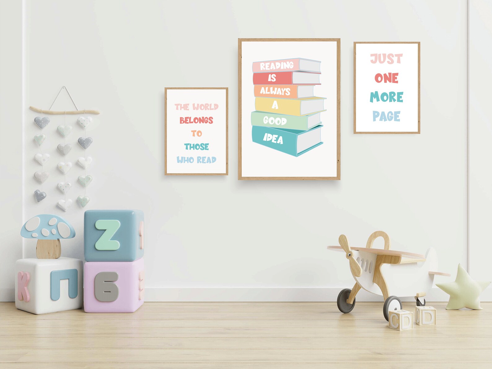Reading Posters Reading Corner Posters Reading Corner Wall - Etsy