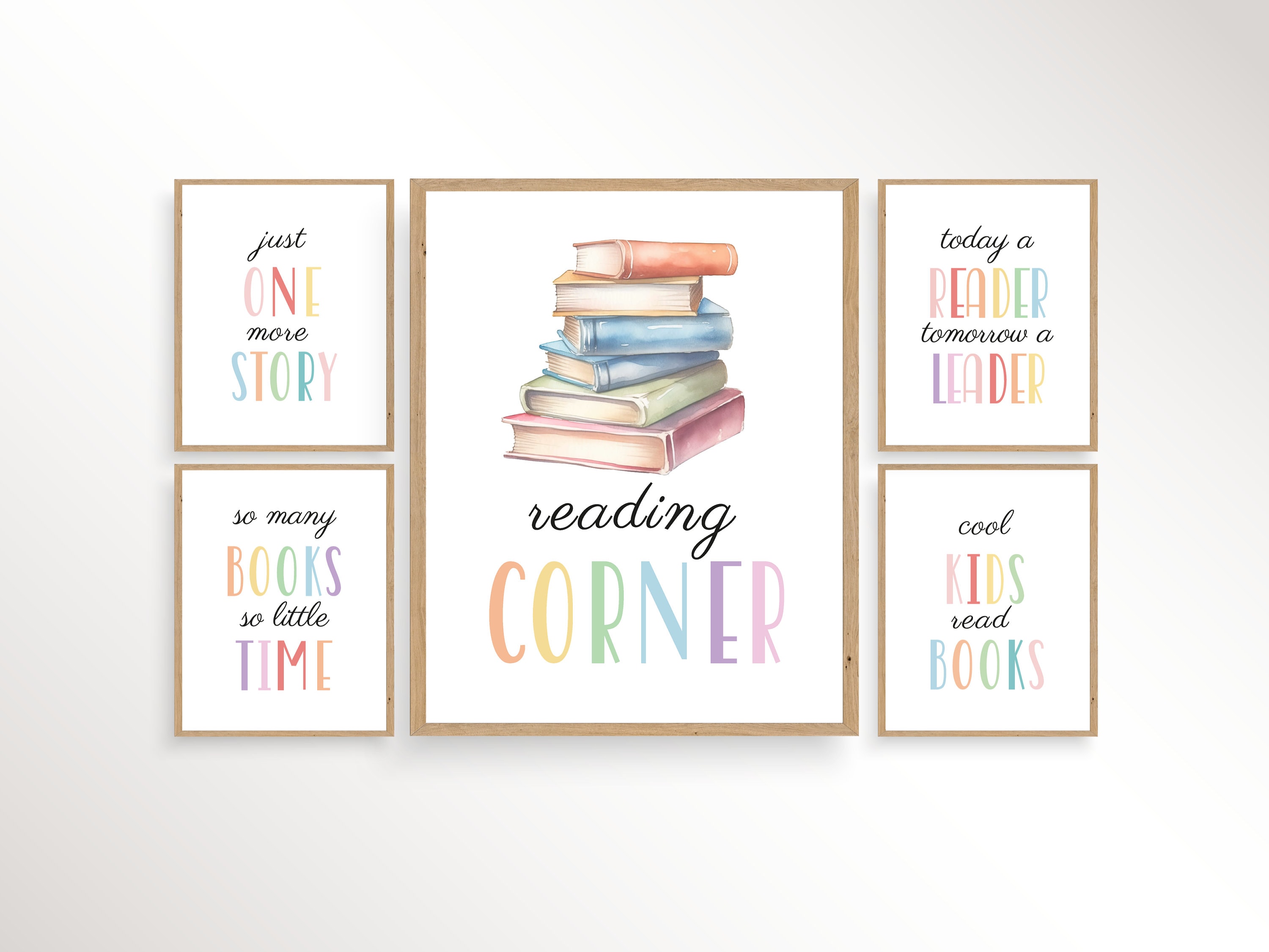 Reading Corner Poster, Reading Poster, Reading Nook, Reading Corner ...