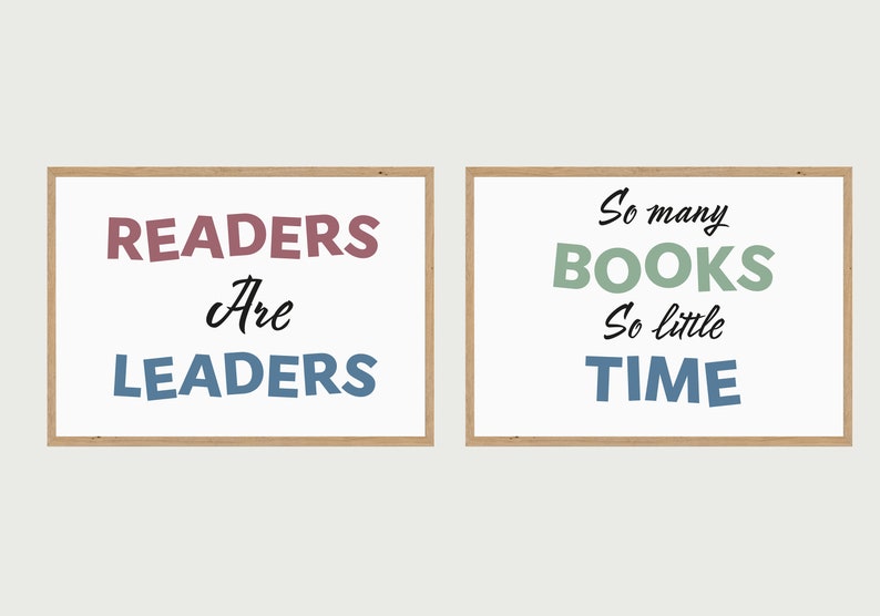 Printable Reading Posters, Reading Poster for Classroom, Reading Print ...