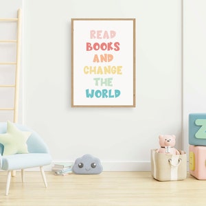 Reading Posters, Reading Corner Posters, Reading Corner Wall Art ...