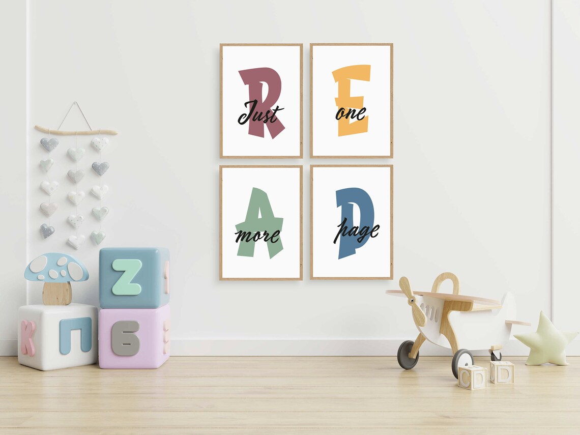 Printable Reading Posters, Reading Poster for Classroom, Reading Print ...