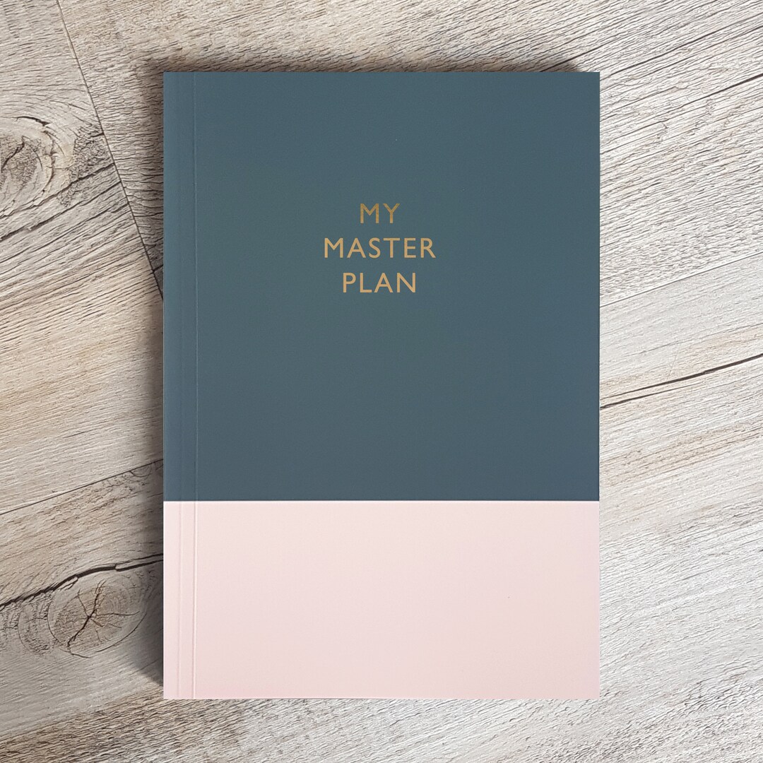 Weekly Diary Planner my Master Plan Undated - Etsy