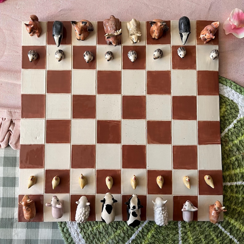 CUSTOM Chess Set - Etsy