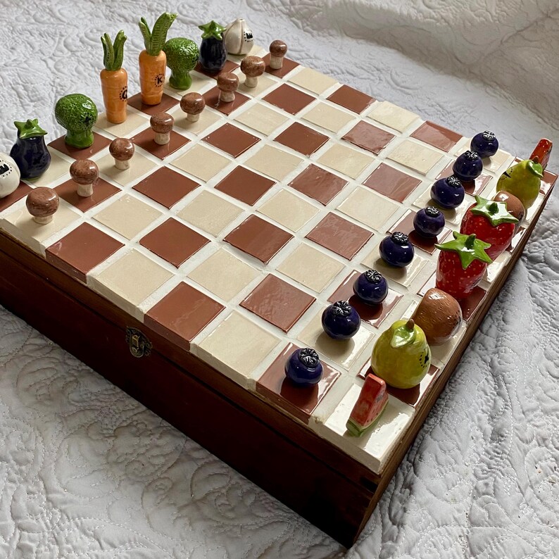 CUSTOM Chess Set - Etsy