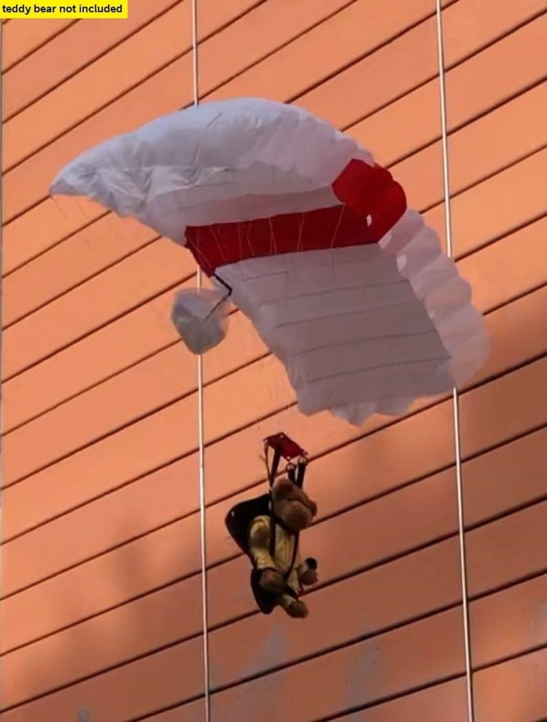 Mini Parachute-white Parachute Toy-miniature Parachute for Kids ...