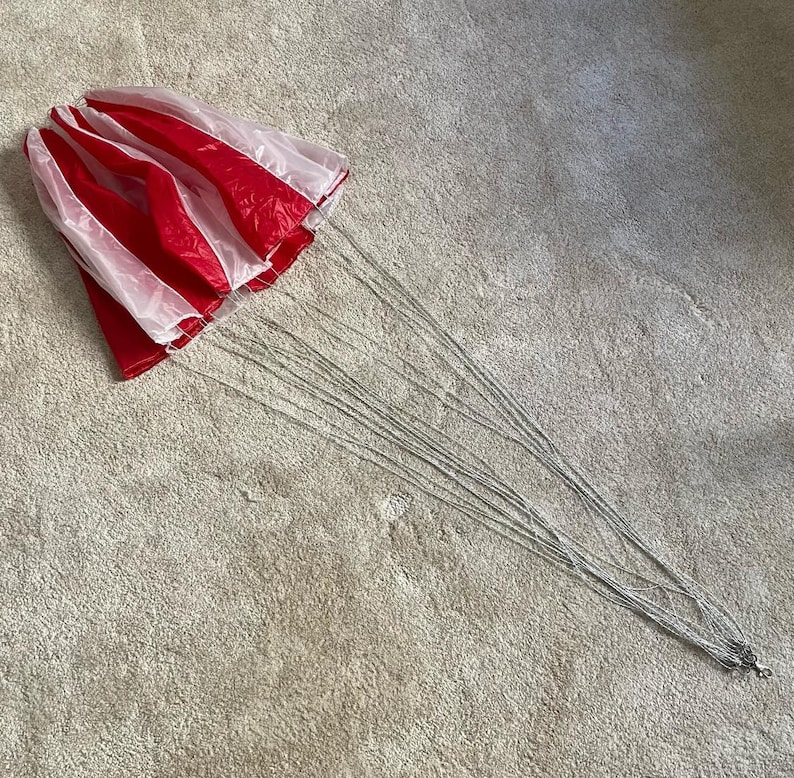 Mini Parachute-round Parachute Toy-miniature Parachute for Kids ...