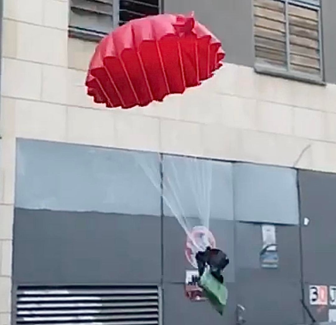 Mini Parachute-round Parachute Toy-miniature Parachute for Kids ...