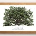 Drawing of the Majestic Angel Oak Tree in Johns Island; Angel Oak Art ...