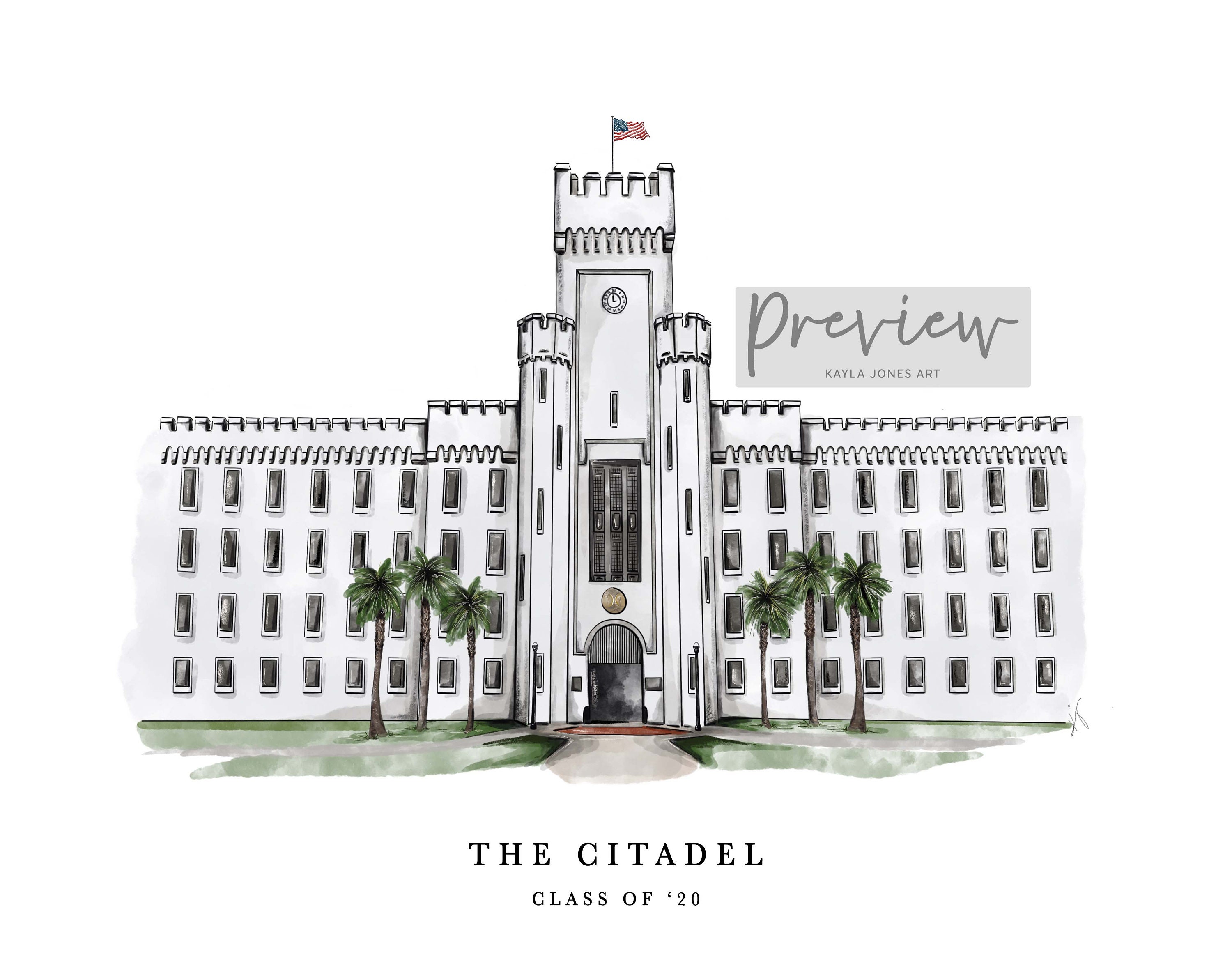 The Citadel; Padgett Thomas Barracks; the Military College of South ...