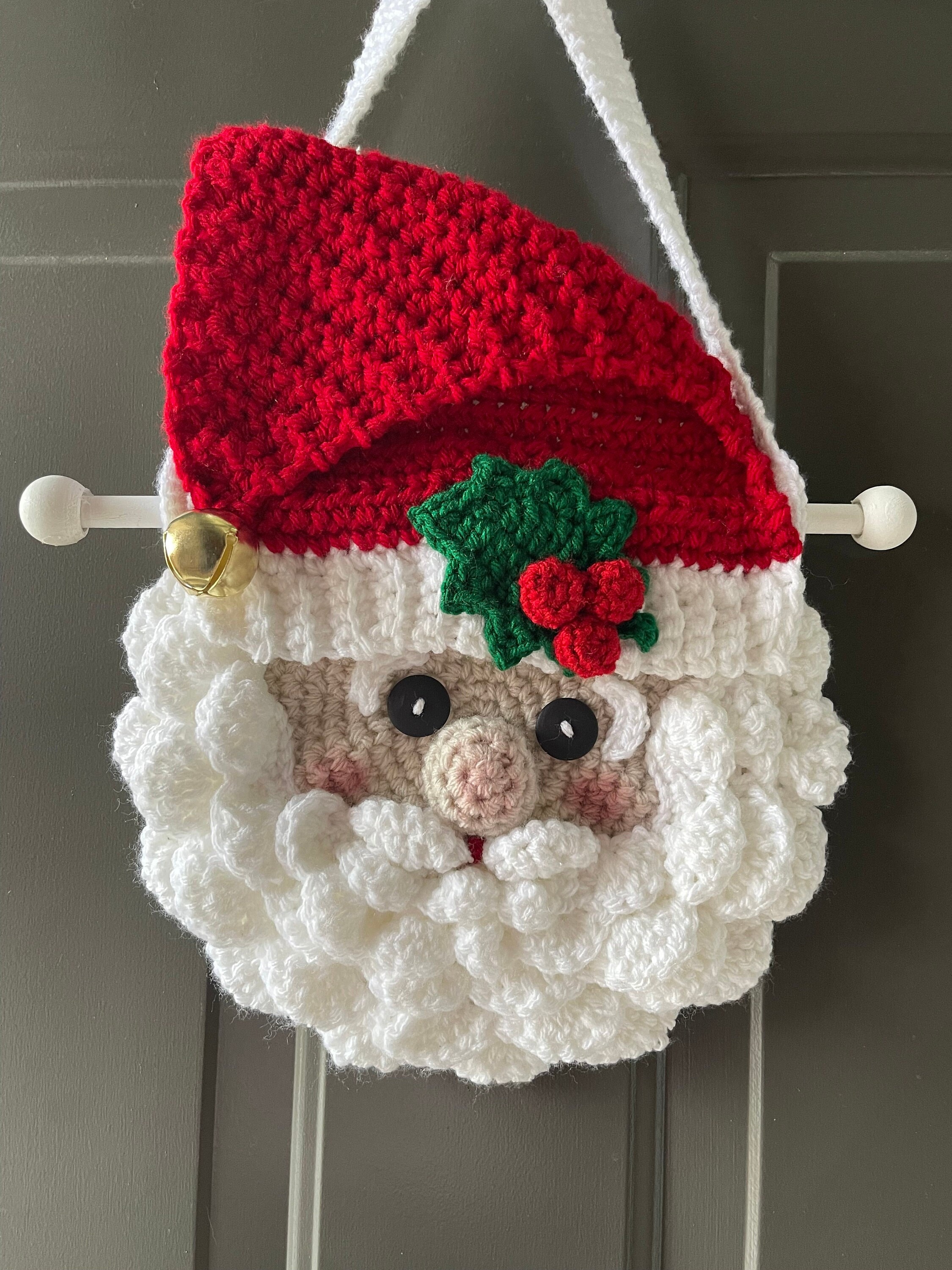 Santa Claus Door Hanger - Etsy