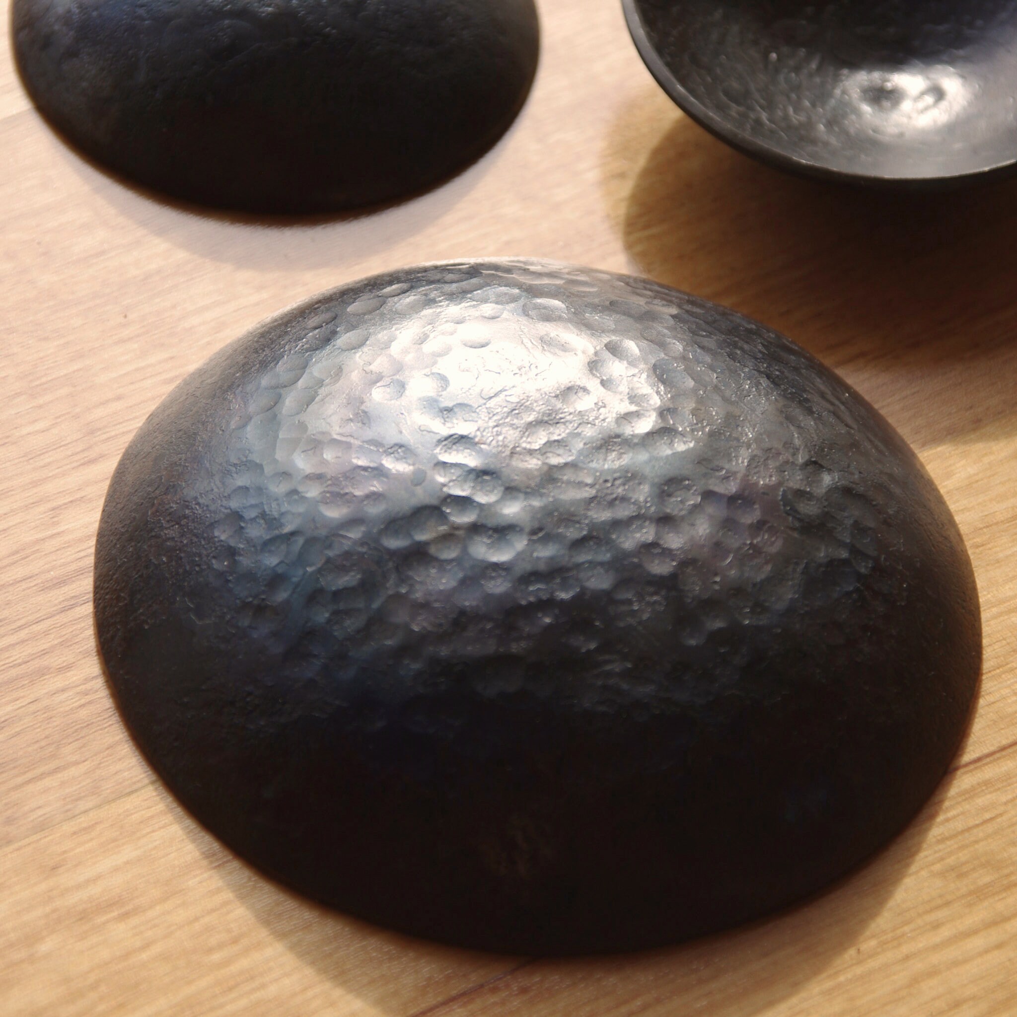 Hand Forged Iron Bowls 6th Anniversary Gift, Steel Trinket Bowl for ...