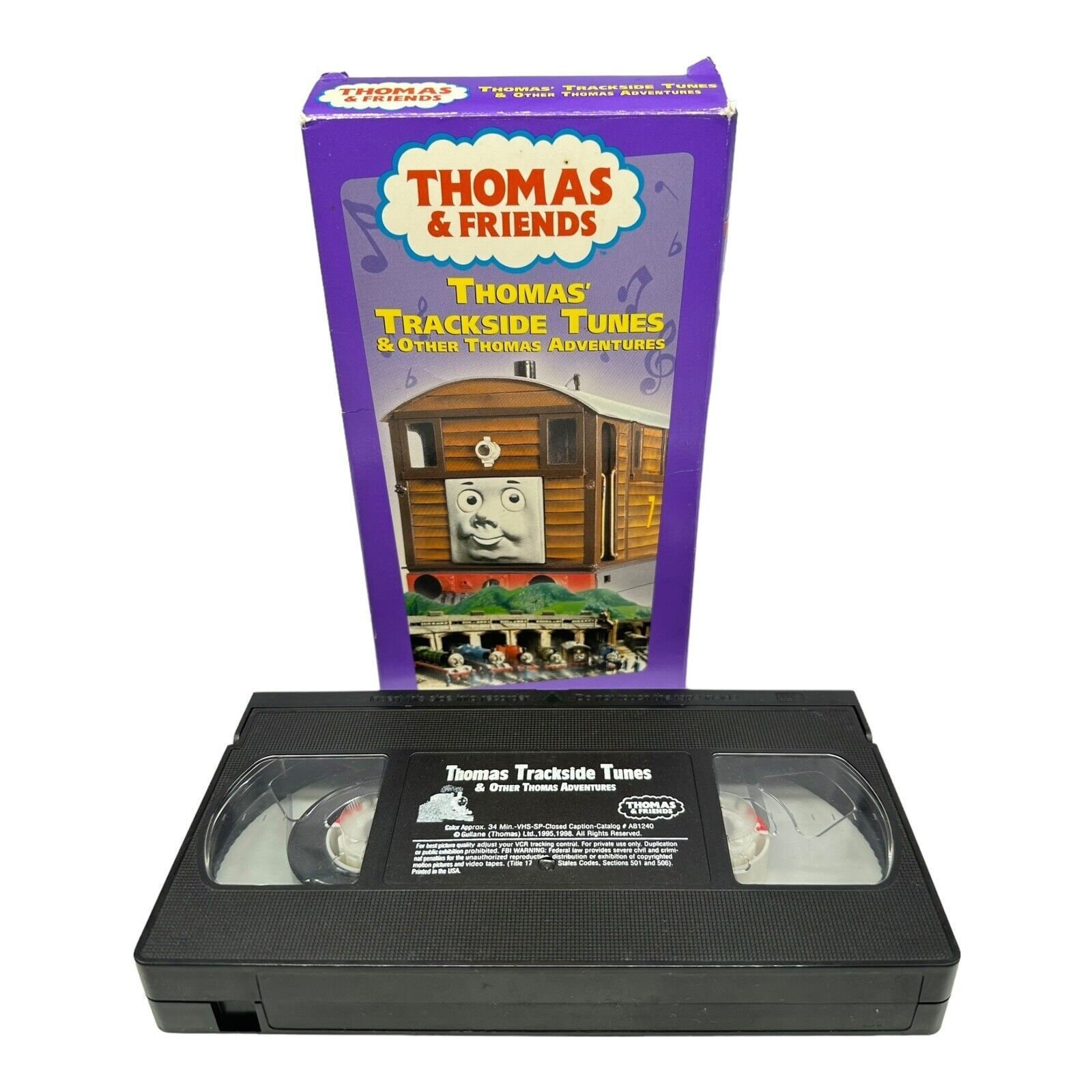 Thomas the Tank Engine & Friends Thomas Trackside Tunes VHS Tape 2001 ...