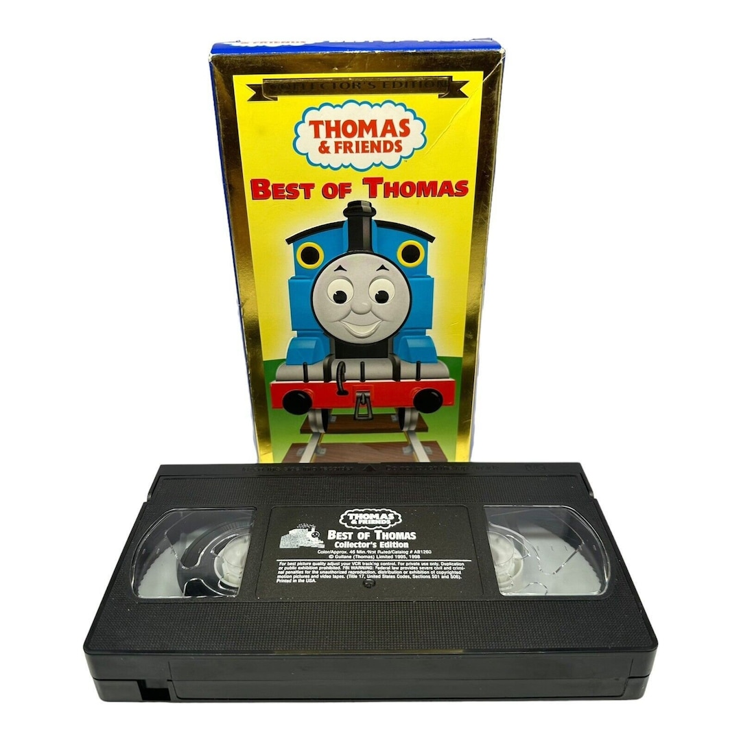 Thomas & Friends Best of Thomas VHS 2001 Collector's Edition Animated Cartoon - Etsy